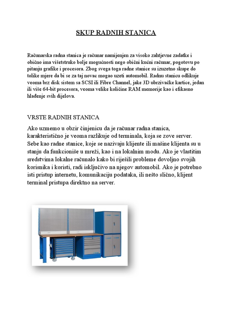Skup Radnih Stanica | PDF