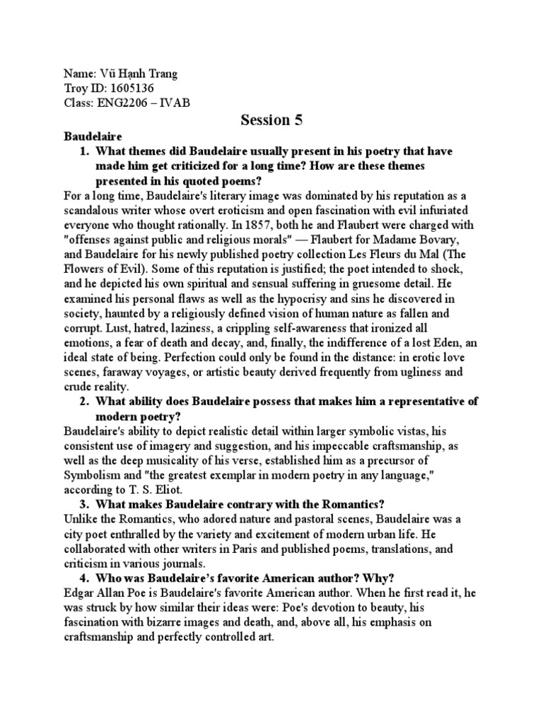 Exploring Themes of Suffering, Sin, and Human Nature in the Poetry of ...