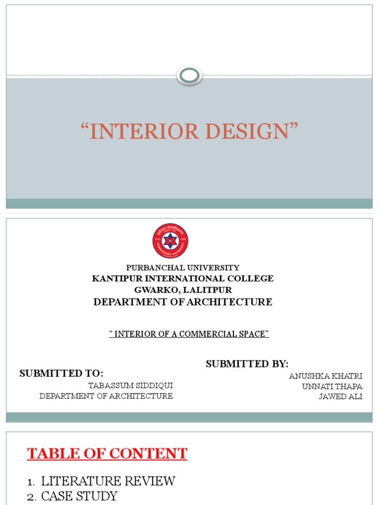 Interior Design | PDF | Lighting | Interior Design