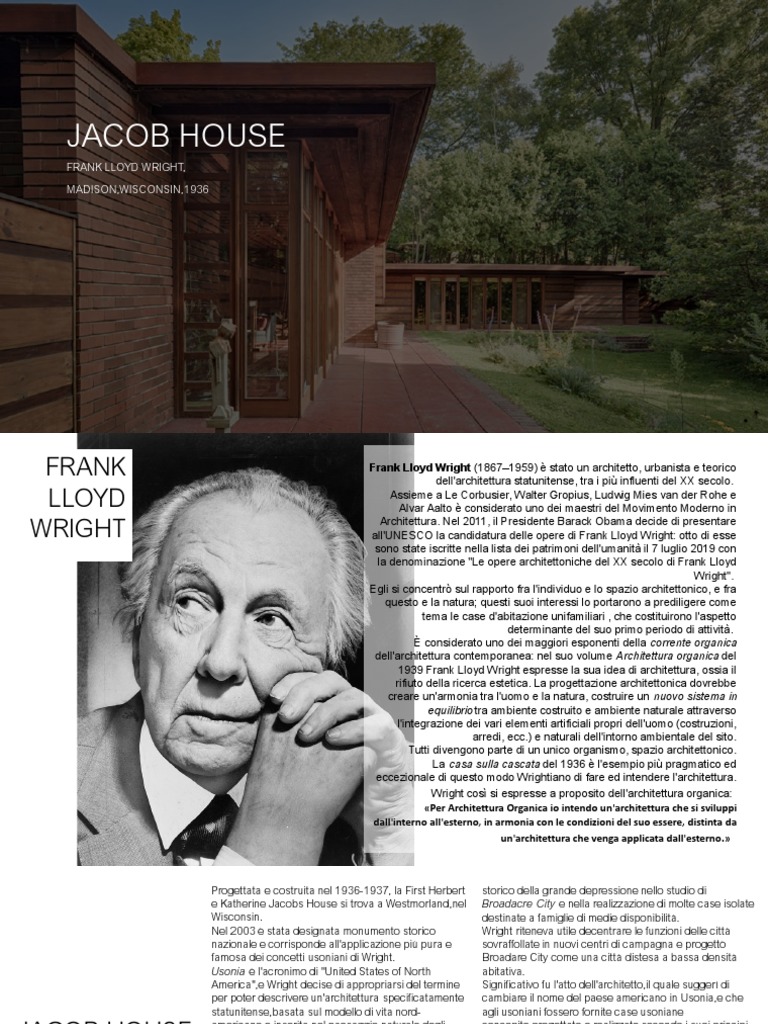 Jacobs House | PDF