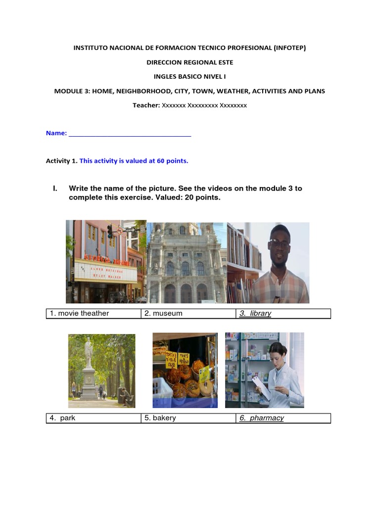 Modulo 3 Ingles | PDF