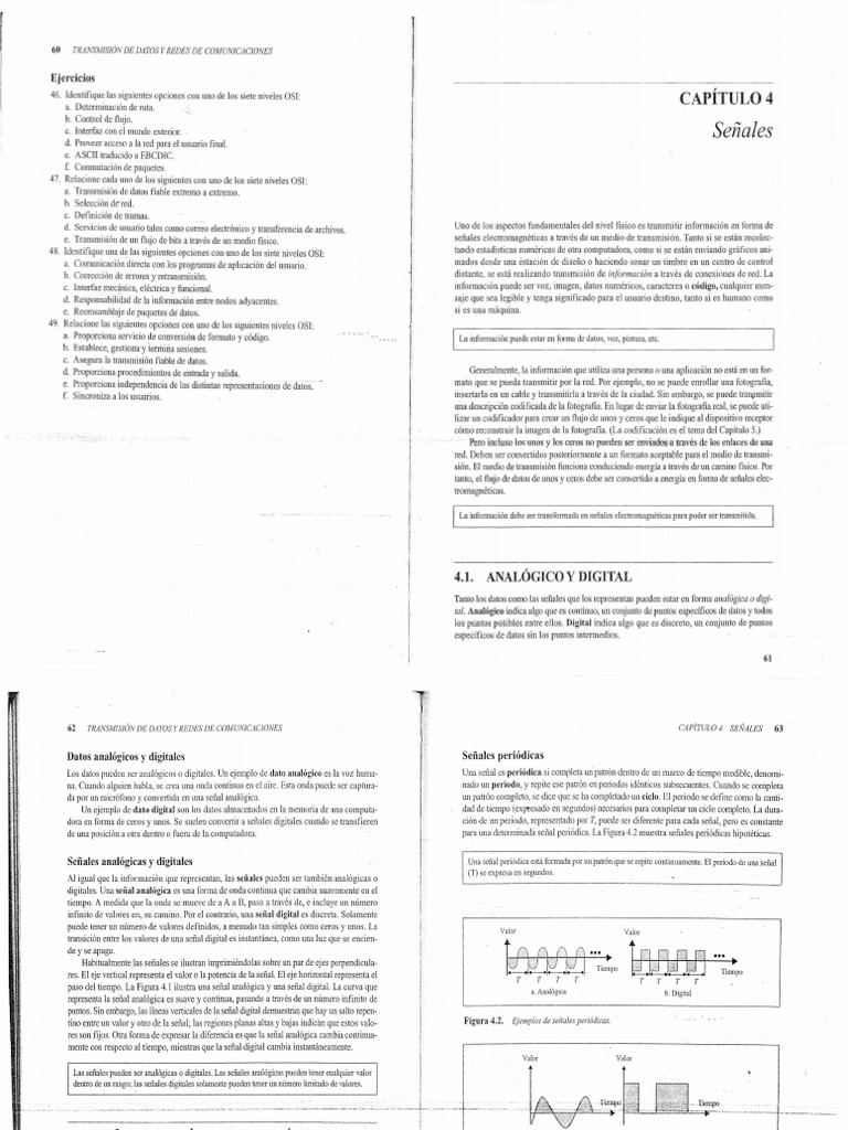 Signal Intro Redes | PDF | Señal analoga | Frecuencia