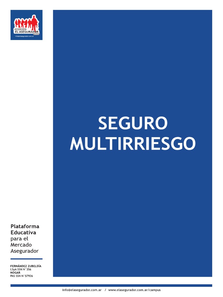 2 Seguro Multirriesgo | PDF