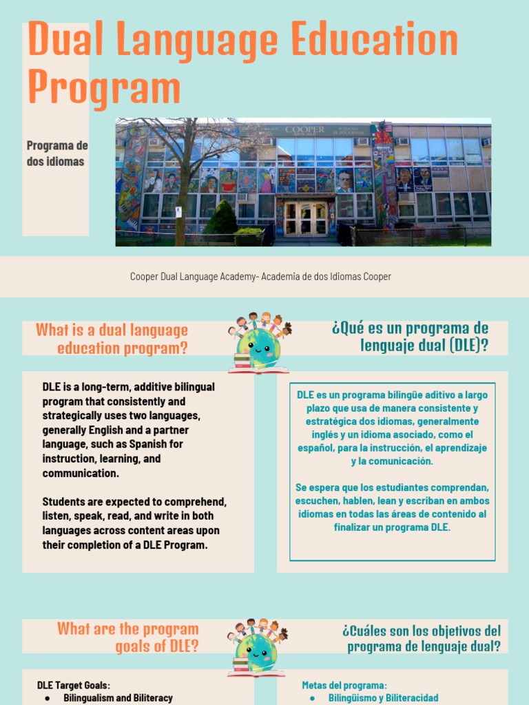 Cooper Dual Language Program Download Free Pdf Cognition Linguistics