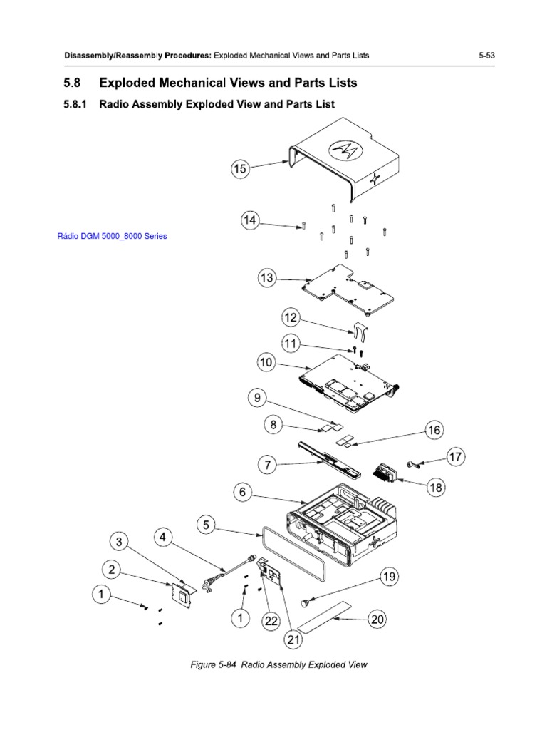 Vista Explodida DGM5000-8000 | PDF | Tecnologia e Engenharia