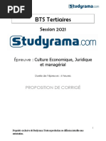 Corrigé CEJM BTS 2022 - Altho | PDF | Affaires | Technologie et ingénierie