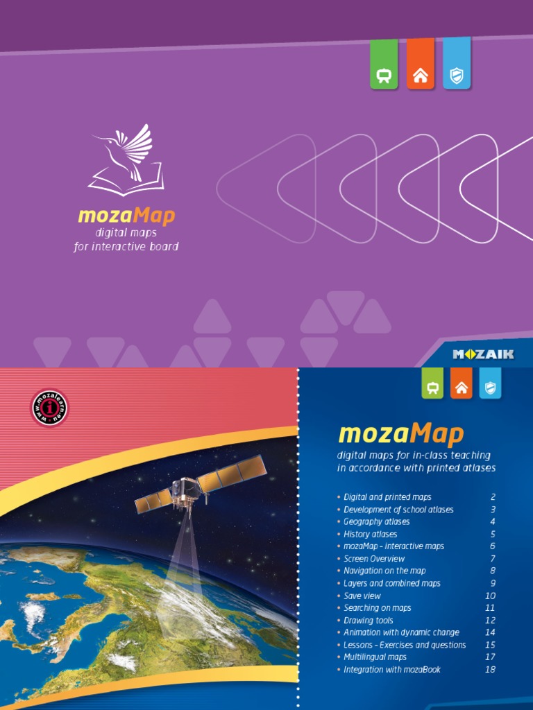 MozaMap Digital Maps en | PDF | Map | Icon (Computing)