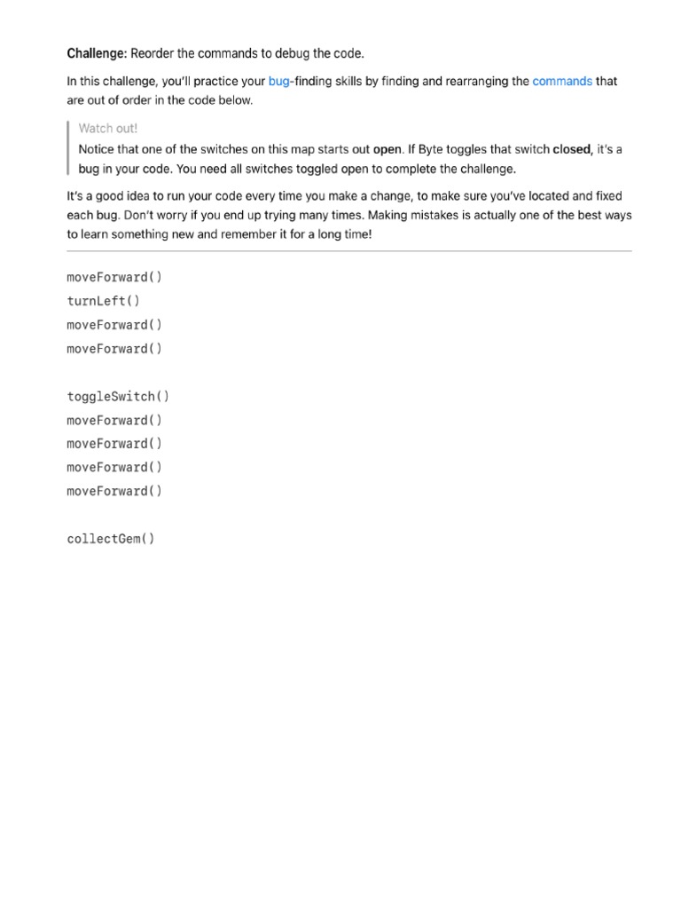 Bug Squash Practice 2023-02-22 15 - 54 - 17 | PDF