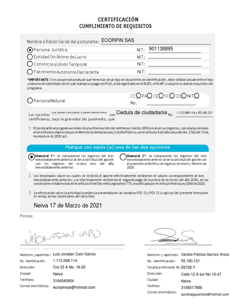 formulario+CDI+V3+MAR Ok | PDF | Finanzas y dinero
