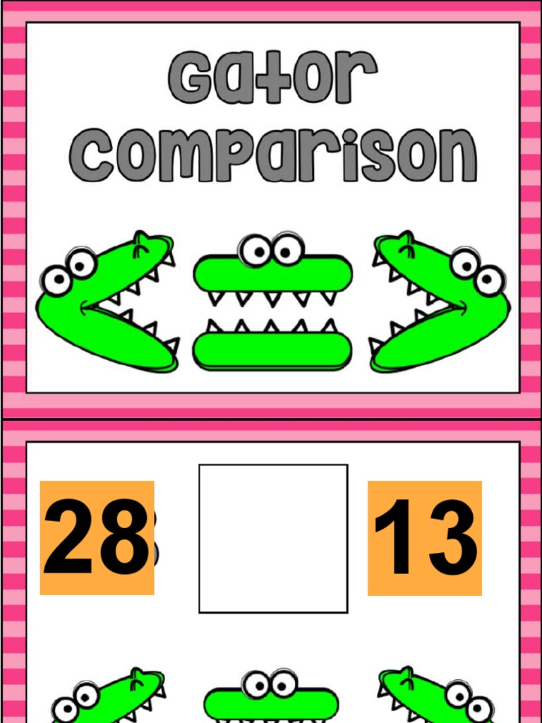 Alligator Comparing | PDF