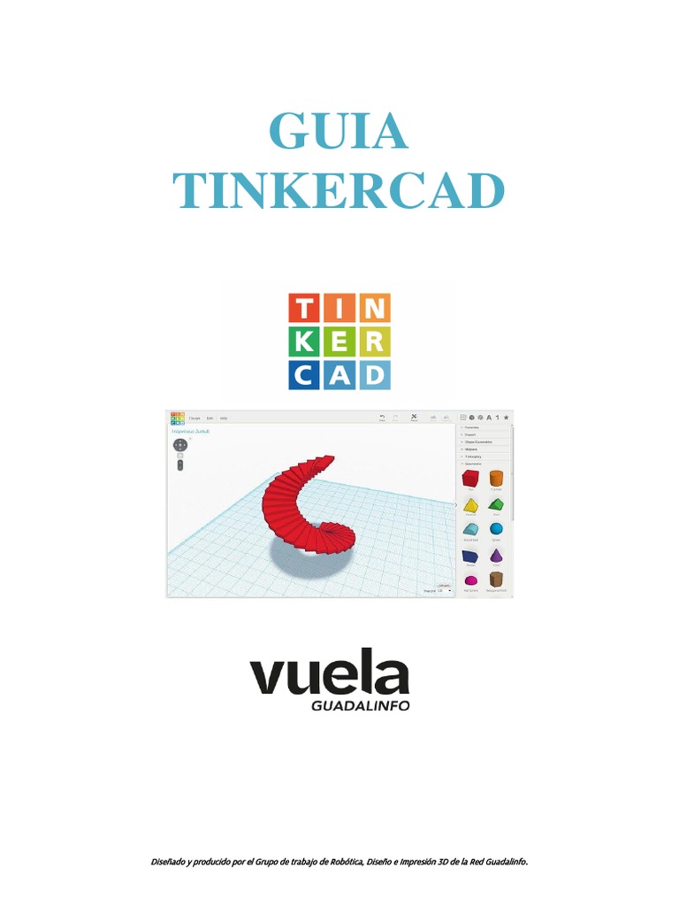 Guia Tinkerkad Paso A Paso Descargar Gratis Pdf Color Diseño
