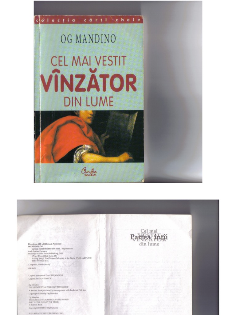 OG MANDINO - Cel Mai Bun Vanzator Din Lume | PDF