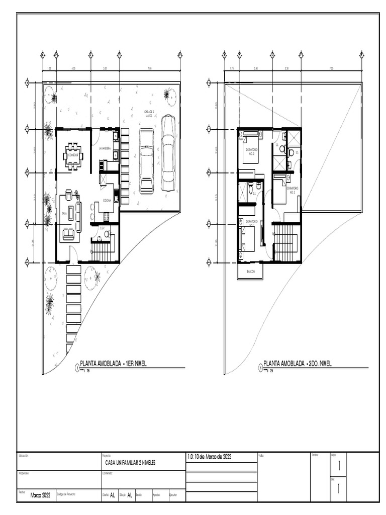 Propuesta - Casa 2 Niveles - 3 | PDF