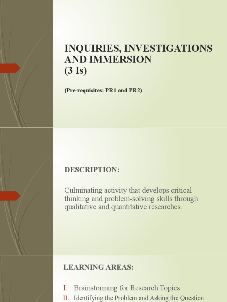 Introduction 3is | PDF