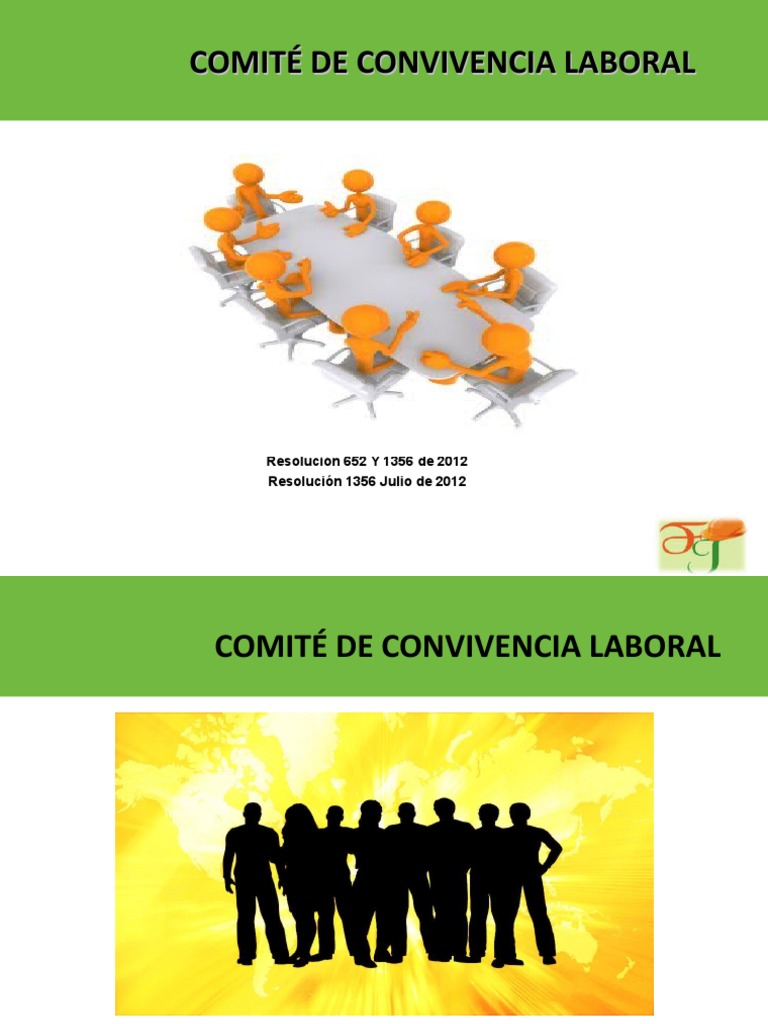 Comité de Convivencia Laboral | PDF