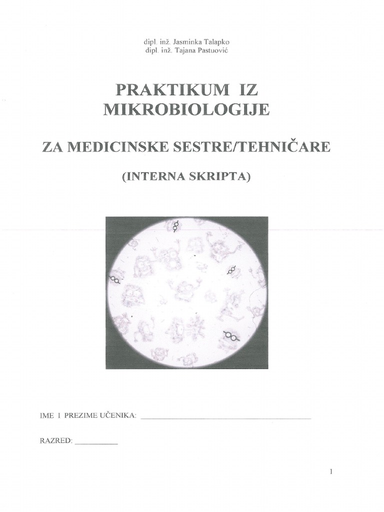 Praktikum Iz Mikrobiologije | PDF