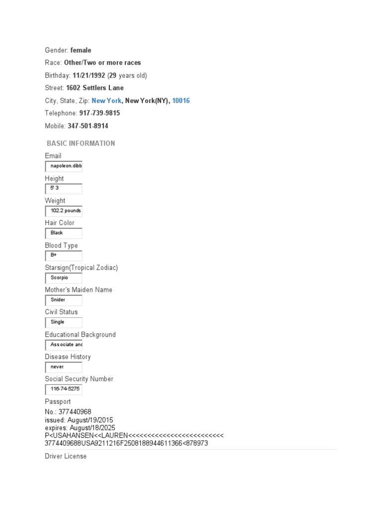 Fake Address Genarator | Download Free PDF | Credit Card