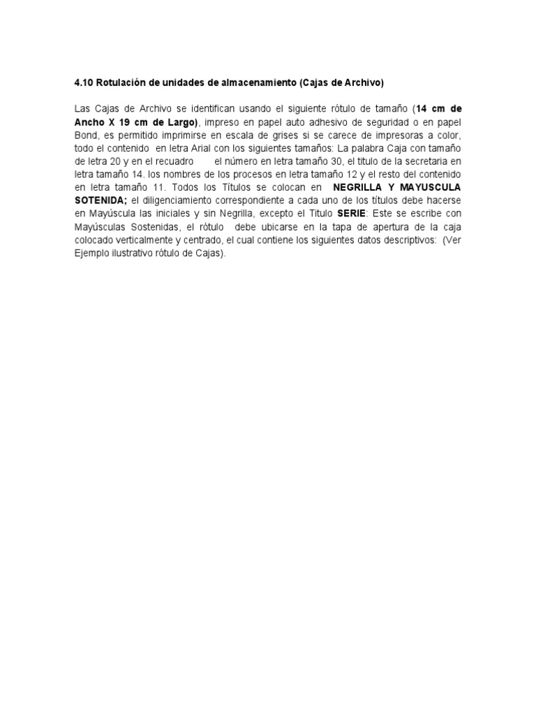 Rotulo Cajas | PDF | Archivo de computadora | Informática