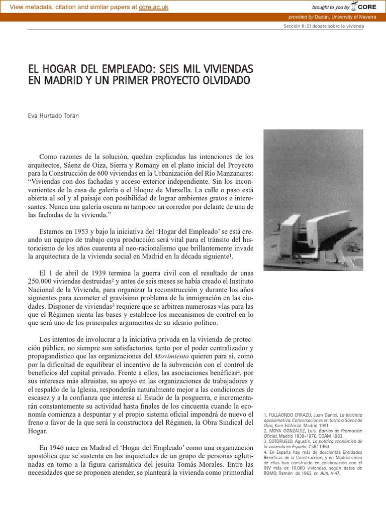 El Hogar Del Empleado - Eva Hurtado | PDF | Madrid | España