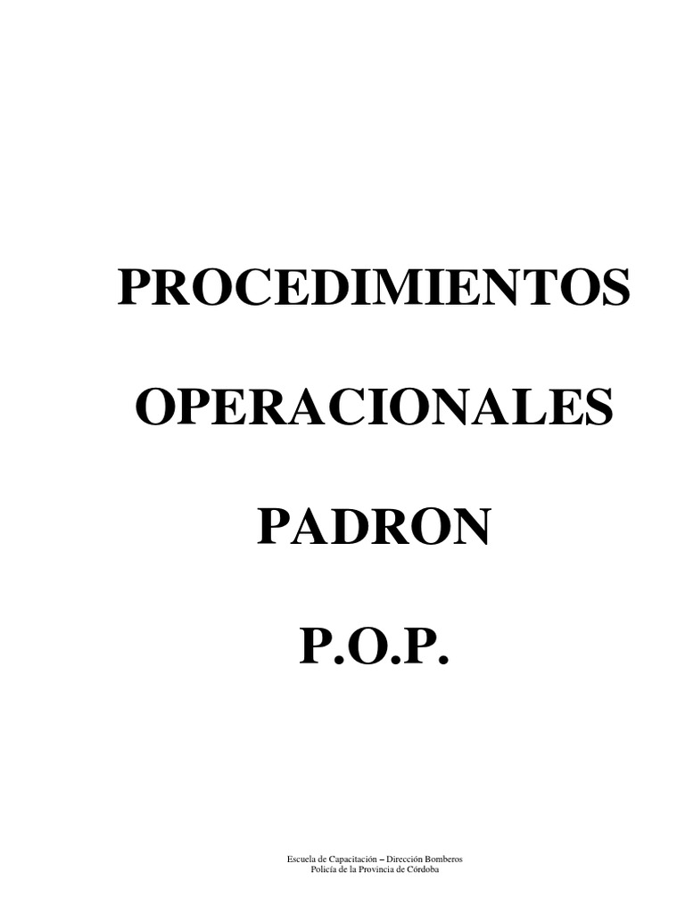 Manual POP | PDF | Incendios | Ventilación (Arquitectura)