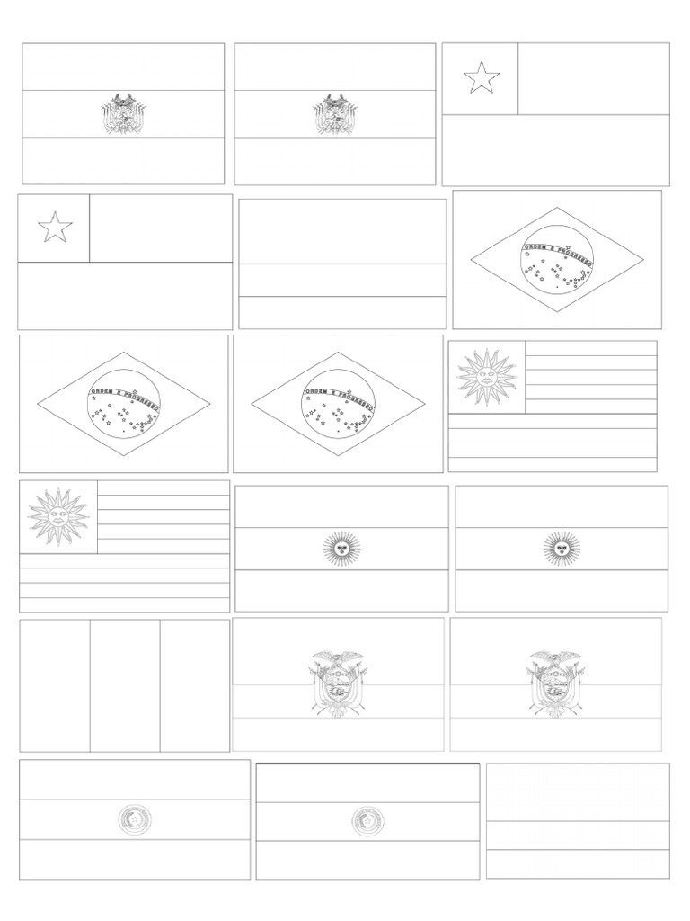 Banderas Colorear DS | PDF