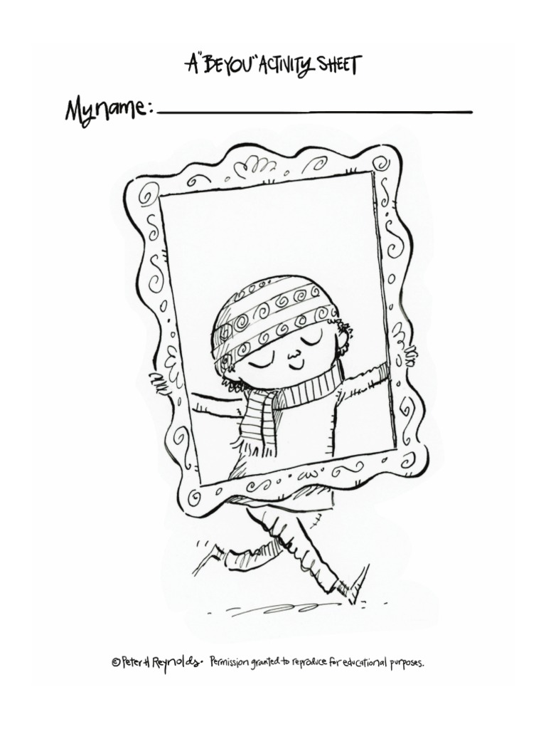 Be+You+Activity+Sheets+Peter+H+Reynolds+2020 01 | PDF