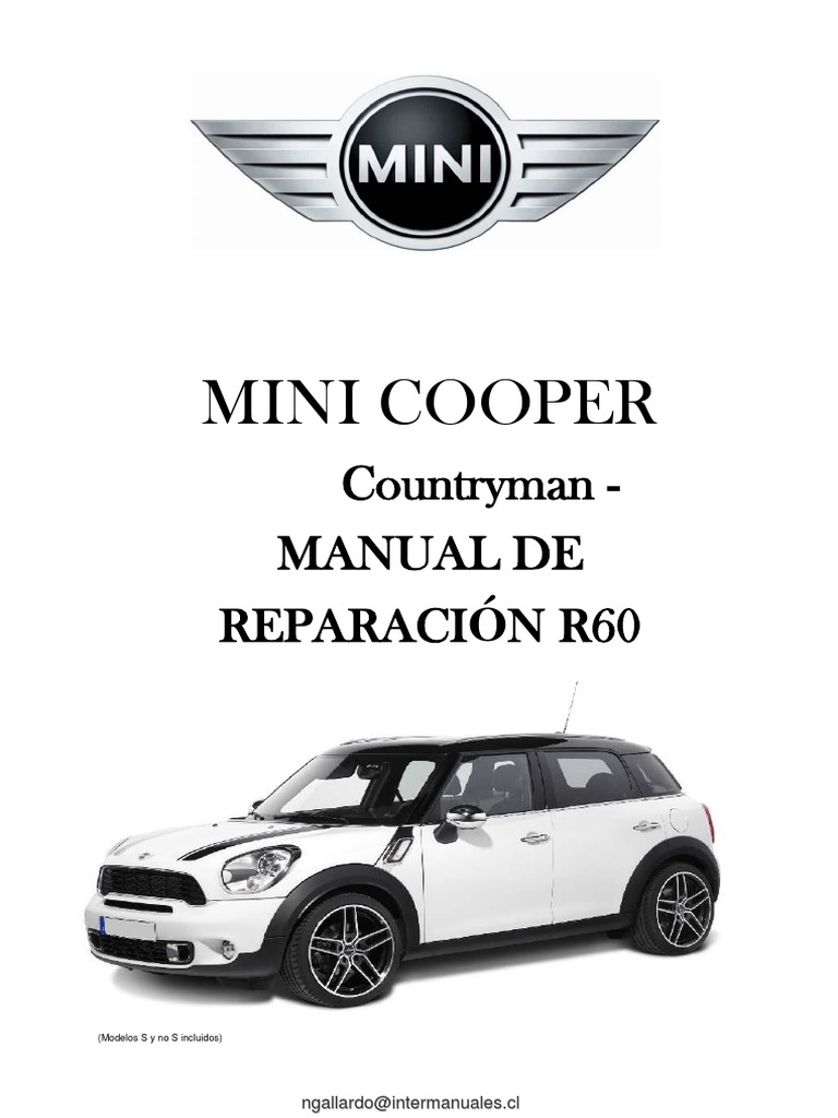 Manual de Taller Mini R60 (2010-2016) Español | PDF | Airbag | Cinturón ...