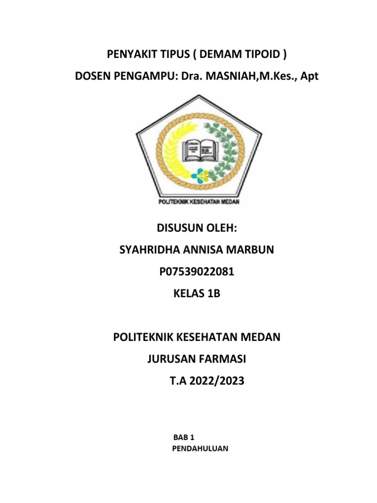 Penyakit Tipus | PDF