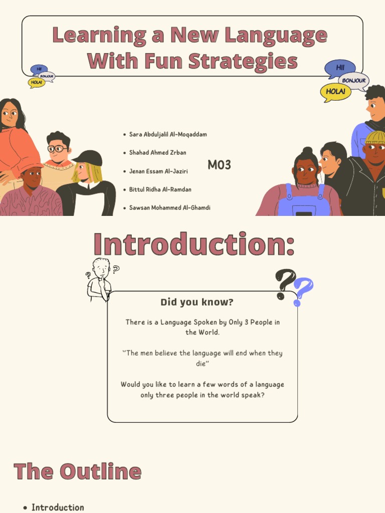 Beige Blue Red Modern English Oral Communication Interpersonal ...