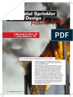Fire Sprinkler Spacing Guide | PDF | Fire Sprinkler System
