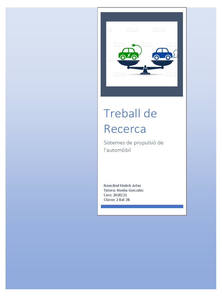 Treball de Recerca | PDF