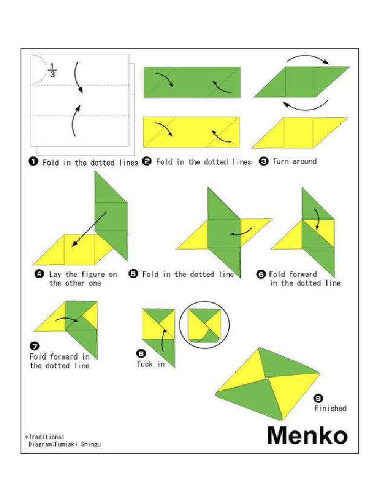 Origami - Menko | PDF