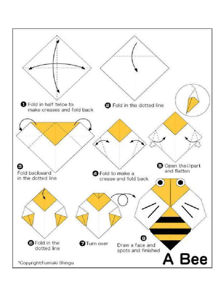 Origami - Abeille Bee | PDF