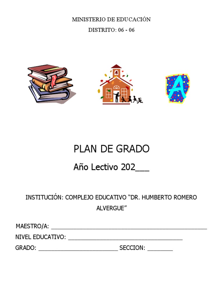 Plan De Grado 2023 Pdf