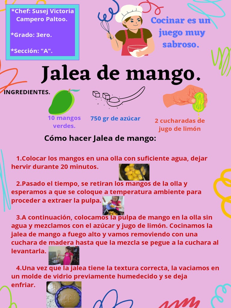 Jalea de Mango. | PDF