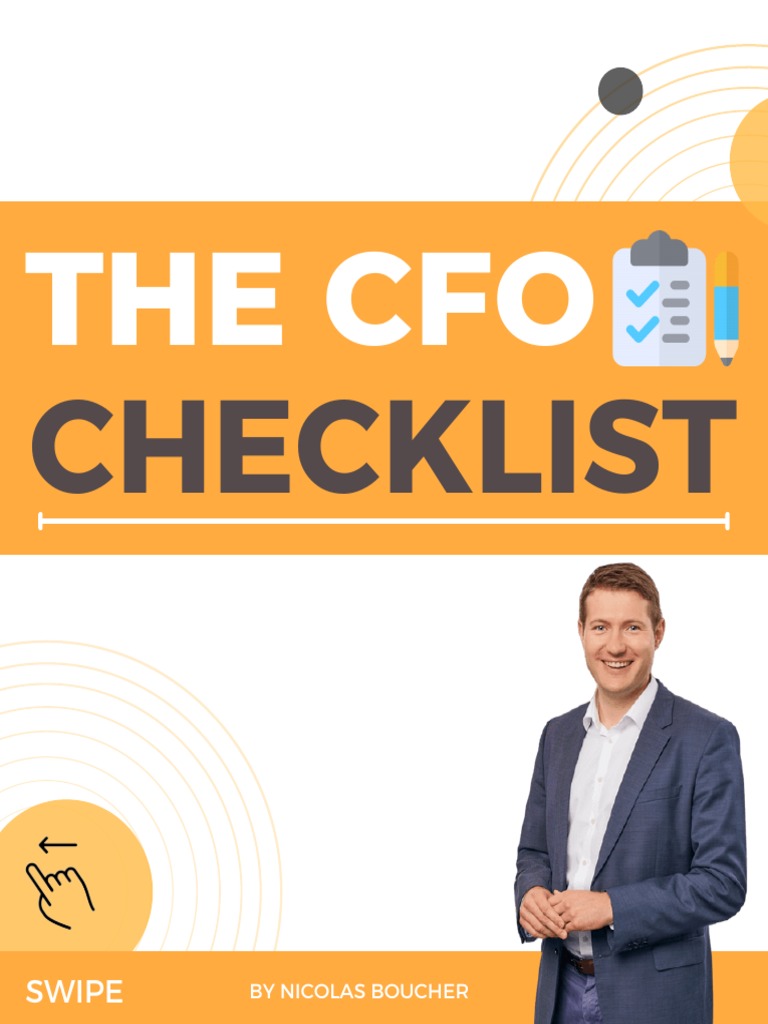 The Cfo Checklist-1 | PDF | Chief Financial Officer | Investing
