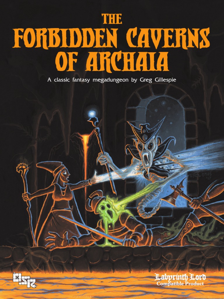 The Forbidden Caverns of Archaia | PDF