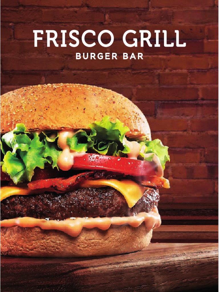 Menu Principal Frisco Grill | PDF | Hamburguesas | Cilantro