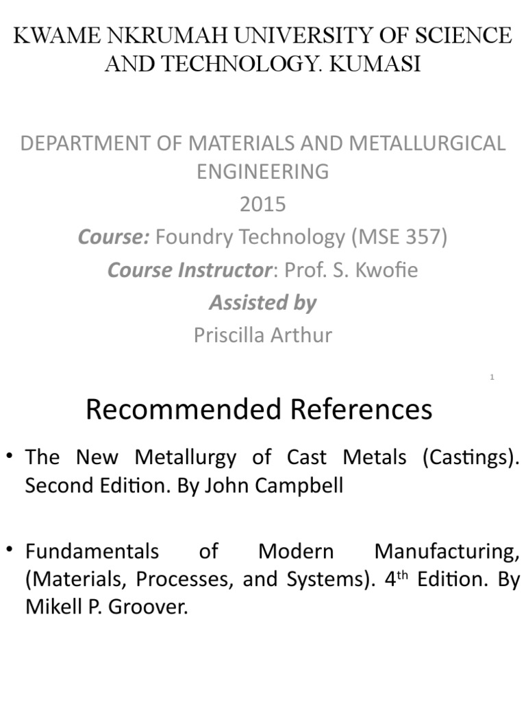 Foundry Technology Slides | PDF