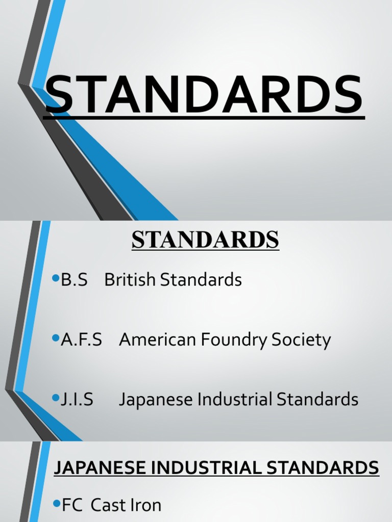 Standards | PDF | Cast Iron | Iron