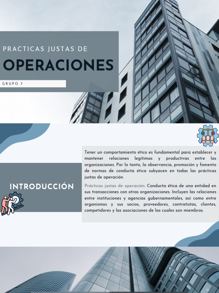 Prácticas Justas de Operación | PDF | Corrupción política | Comportamiento