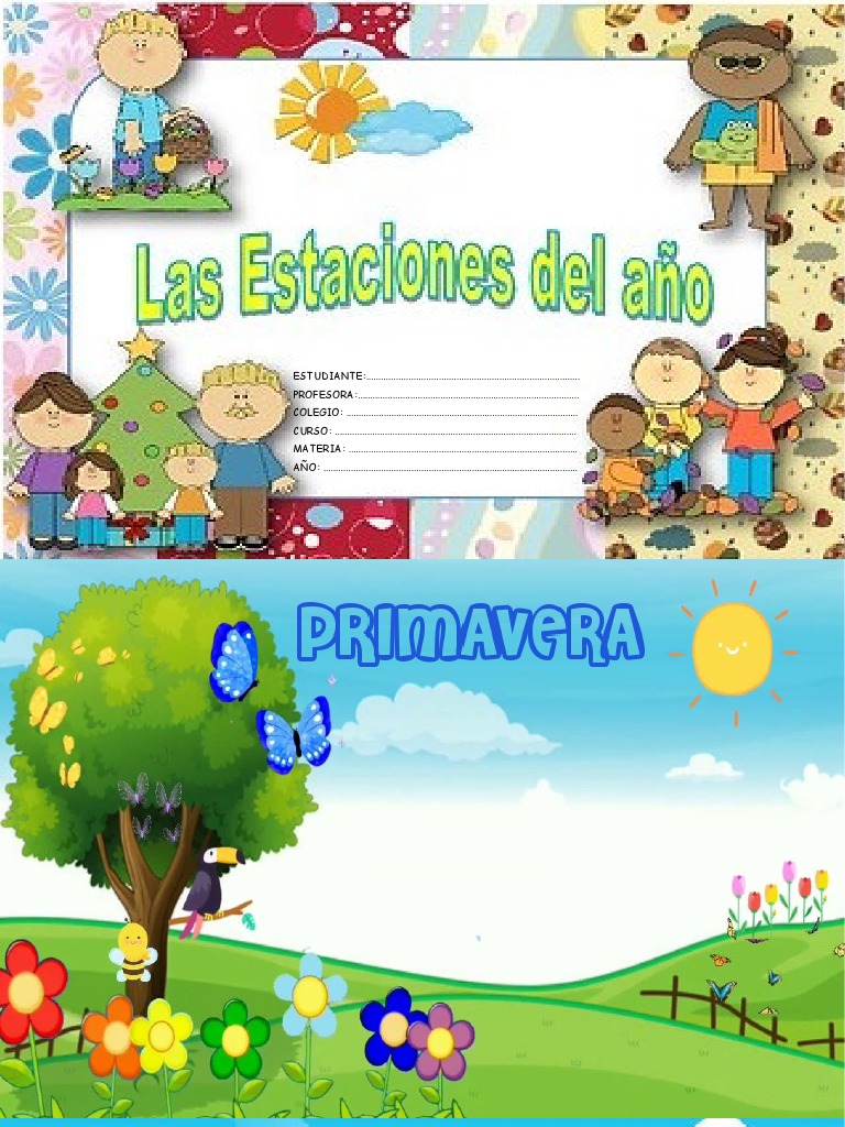 Album Estaciones Del Año | PDF