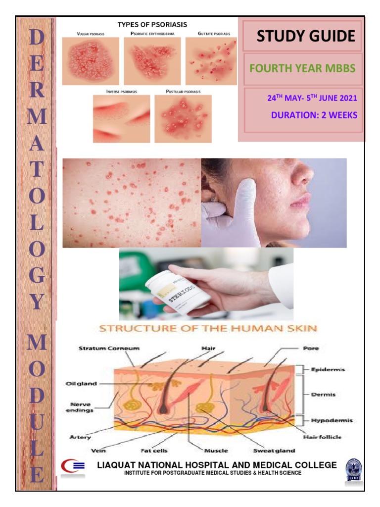 Dermatology Study Guide for MBBS Students | PDF | Medical School | Medicine