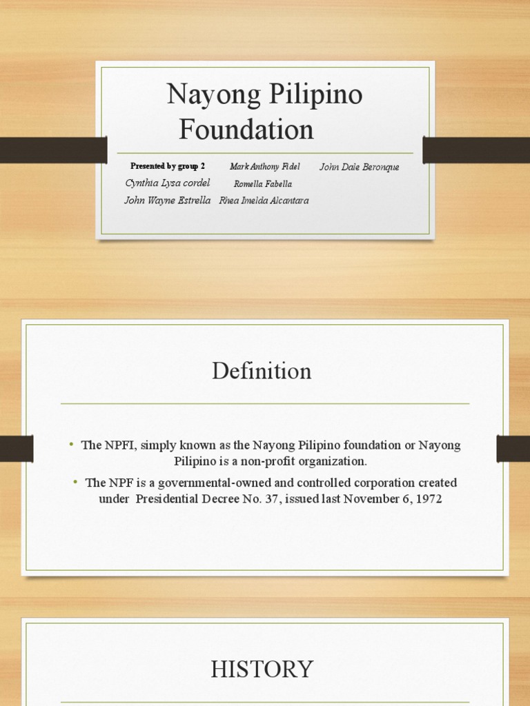 Nayong Pilipino Foundation Overview | PDF | Social Sciences | Science