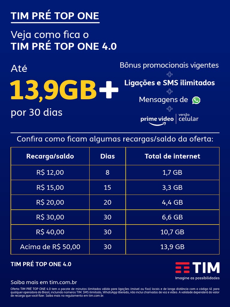 TIM Pre Price Up Top One | PDF