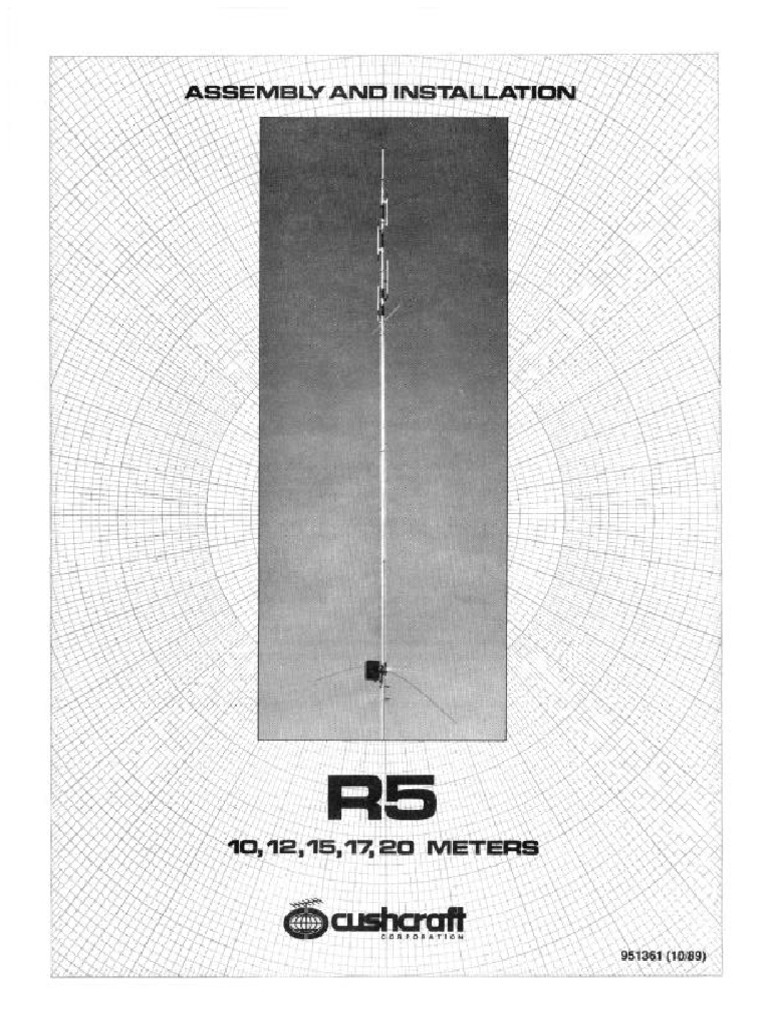 Cushcraft R5 User | PDF