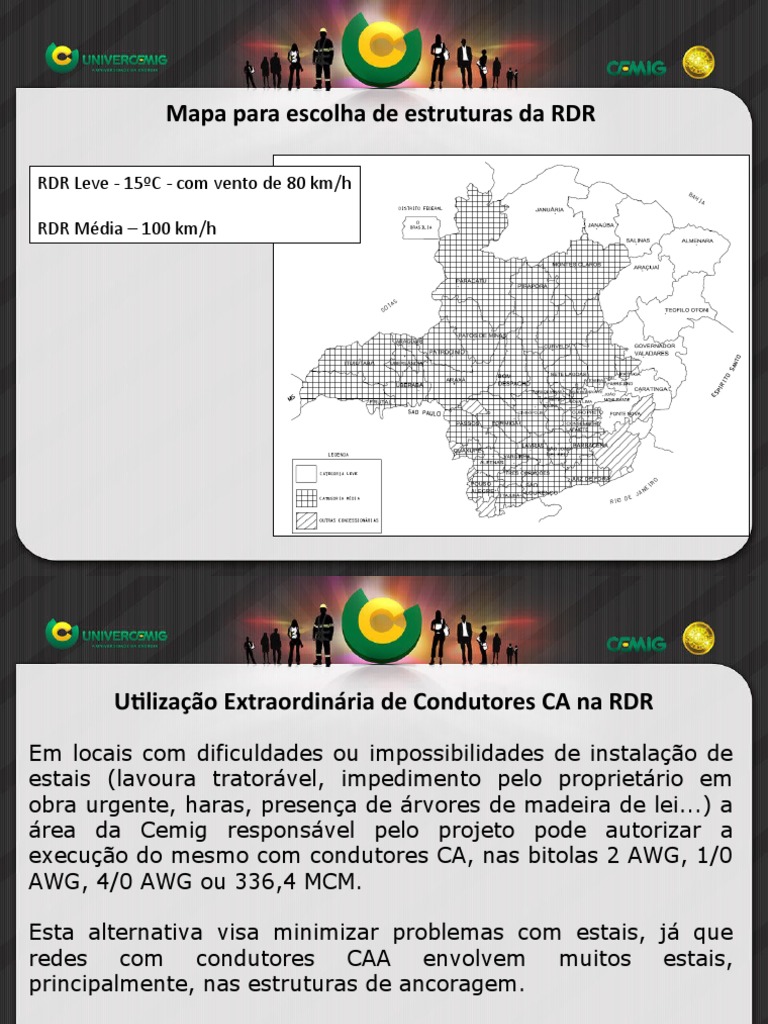 Estruturas de Rede de Distribuição RDR | PDF | Fusível (elétrico ...