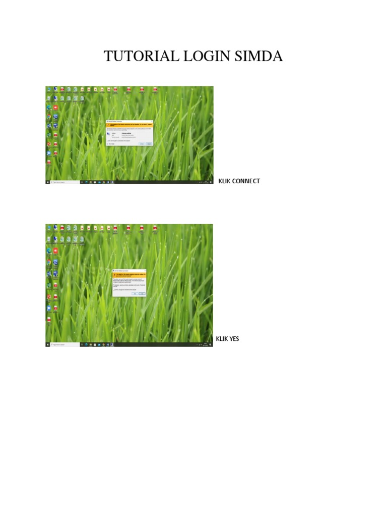 Tutorial Copi Lap Simda | PDF