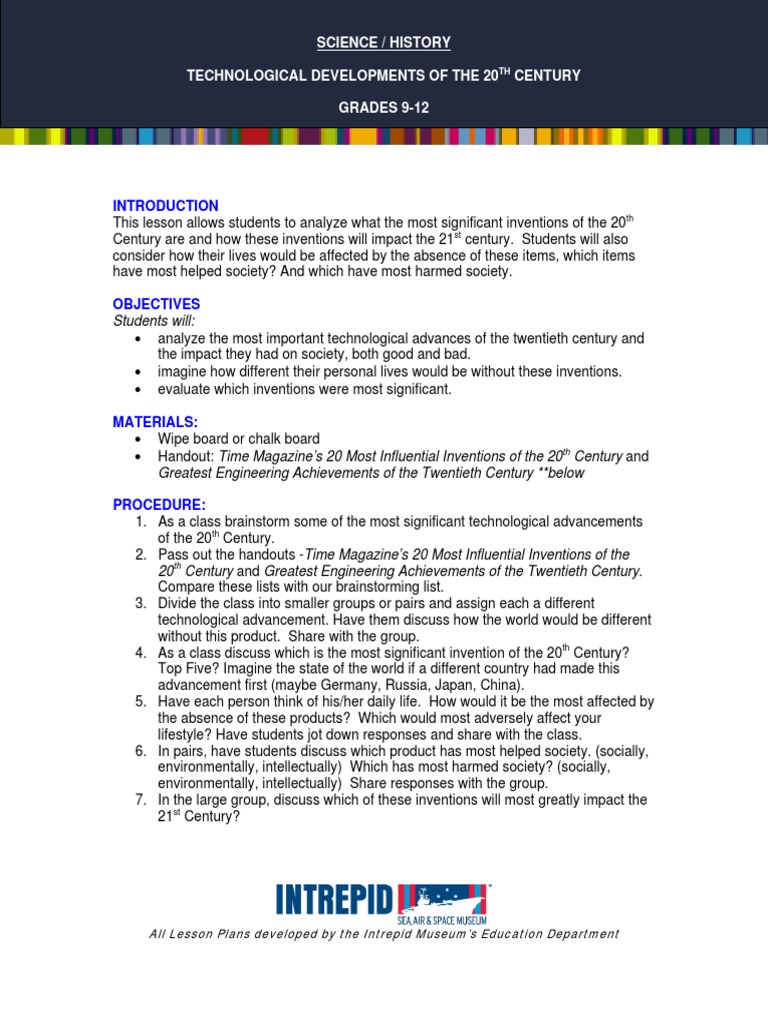 Analyzing the Most Significant Technological Innovations of the 20th ...