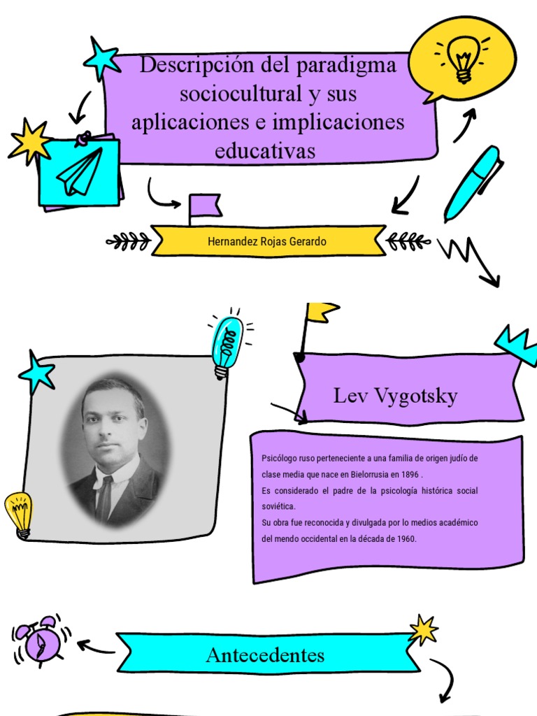 Paradigma Sociocultural | PDF | Sicología | Aprendizaje